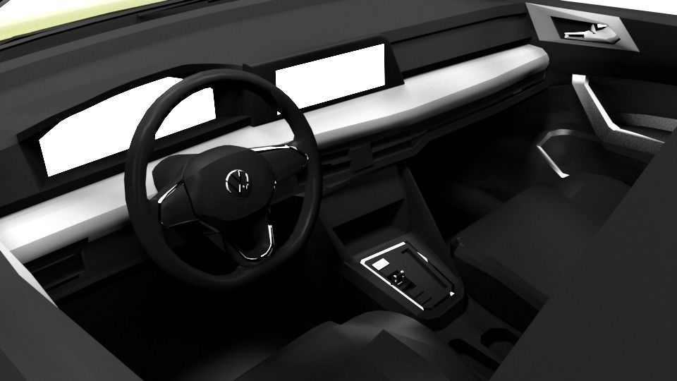 3D model CADDY MAXI PASSENGER VR / AR / low-poly | CGTrader