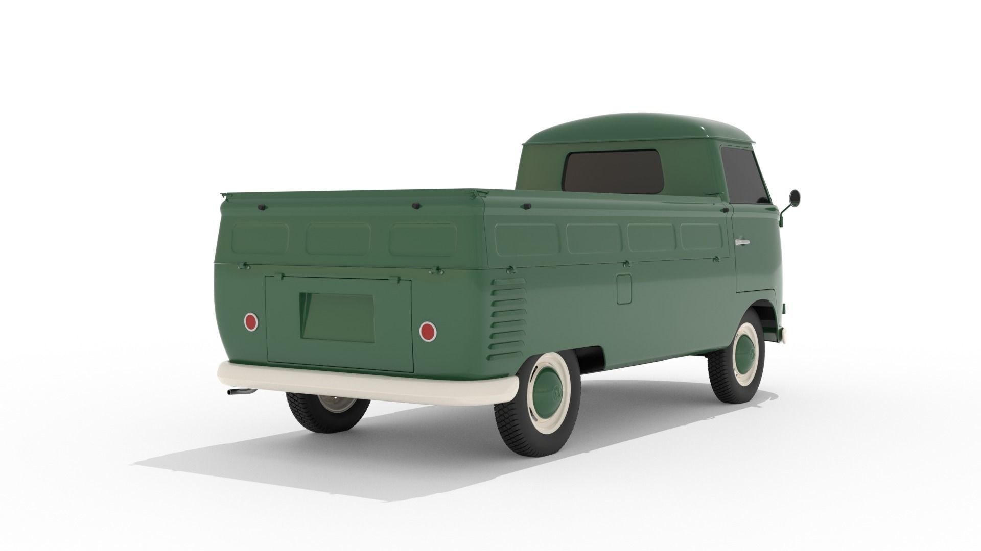 Volkswagen Transporter T1 - Pickup 3D model | CGTrader