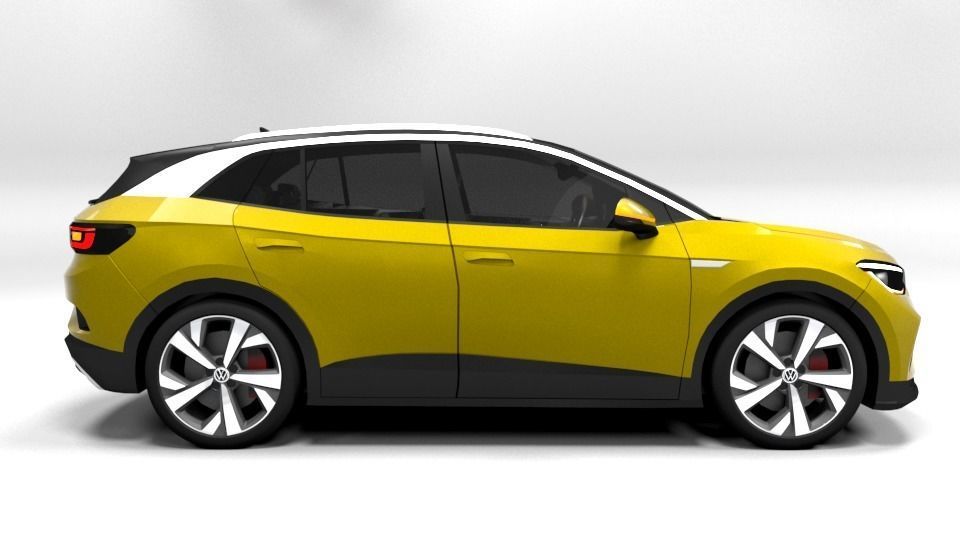 3D model VW ID4 VR / AR / low-poly | CGTrader