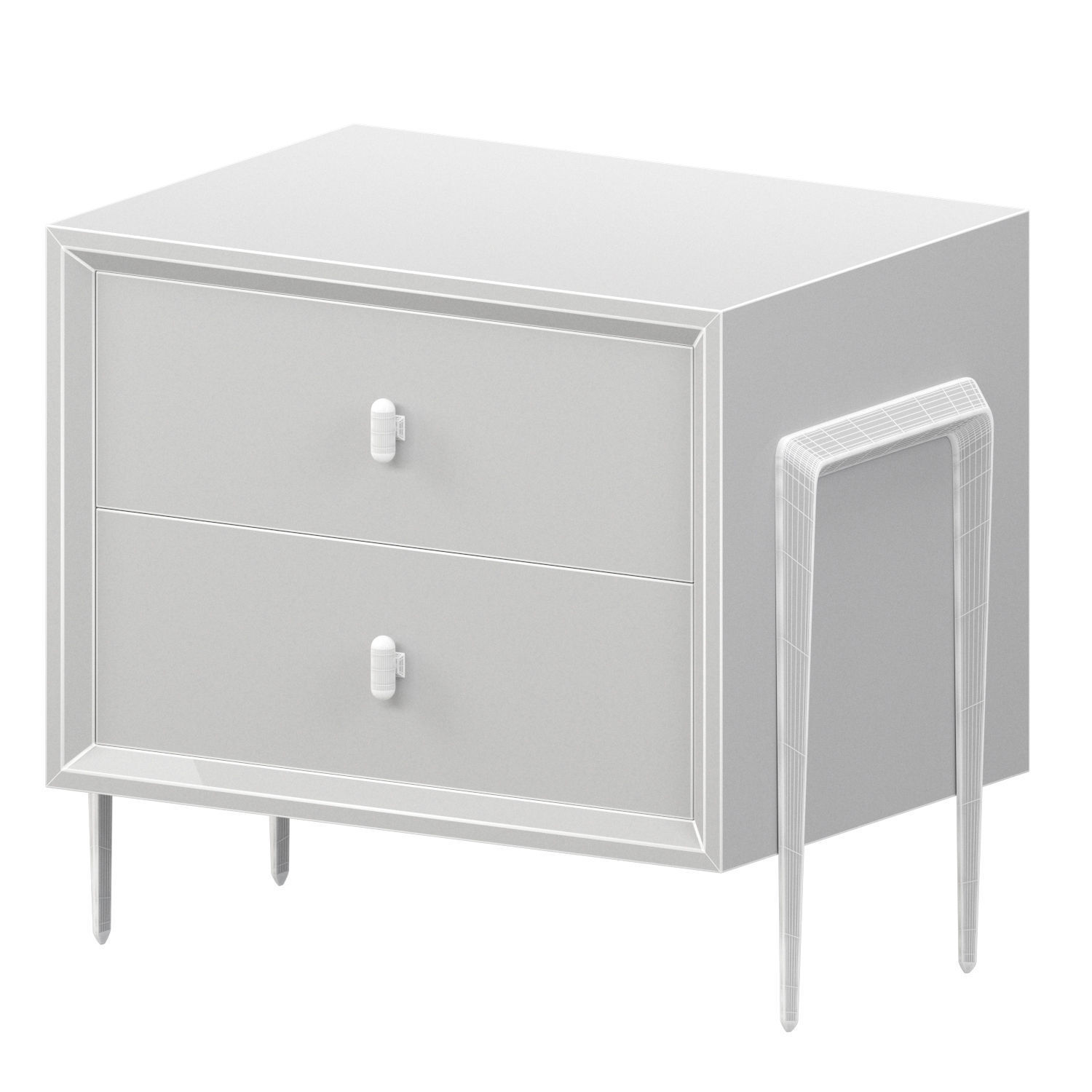 SERGE BEDSIDE TABLE 3D model | CGTrader