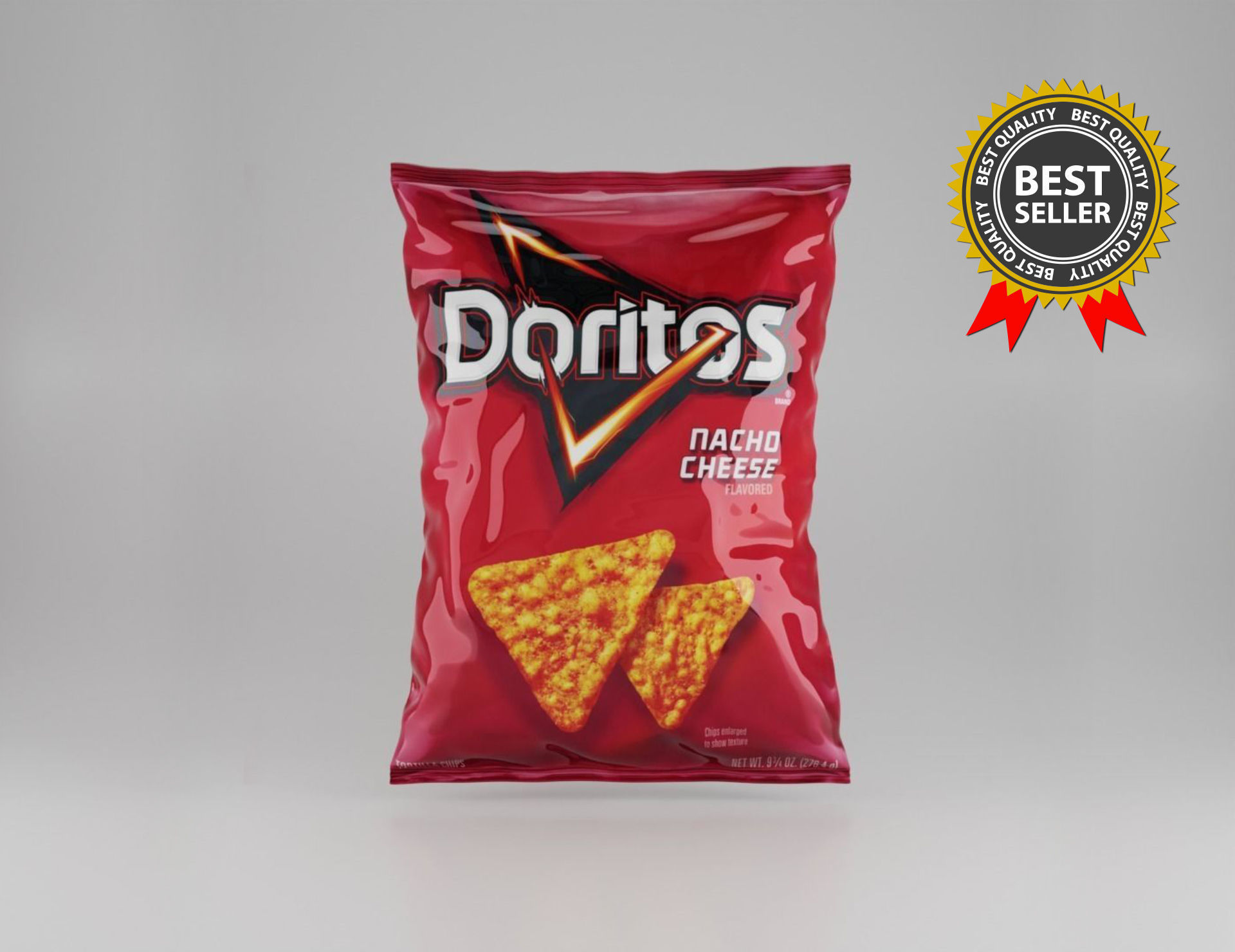3D model Chips Packaging - Doritos VR / AR / low-poly | CGTrader