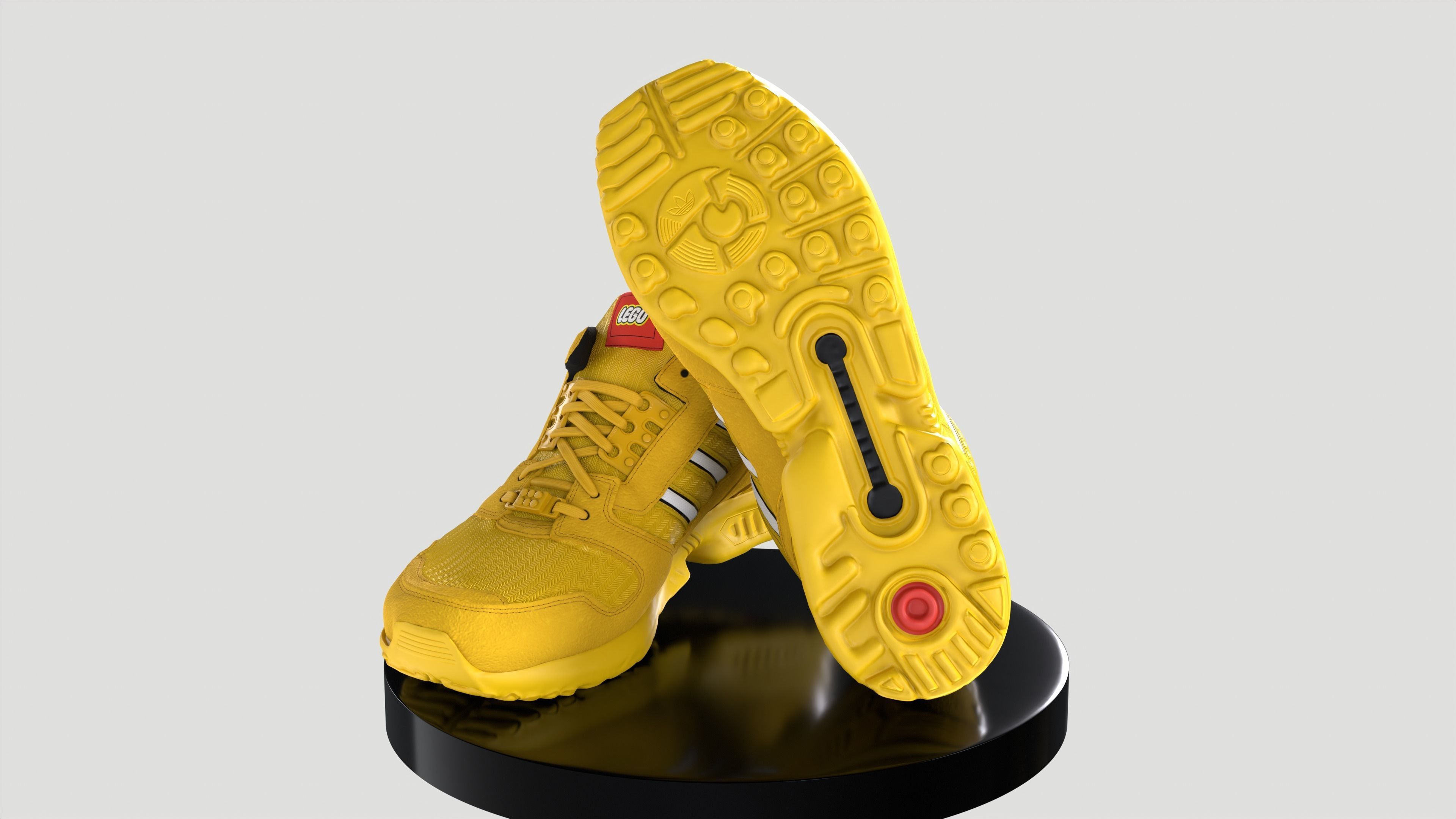 Adidas LEGO shoes 3D model | CGTrader
