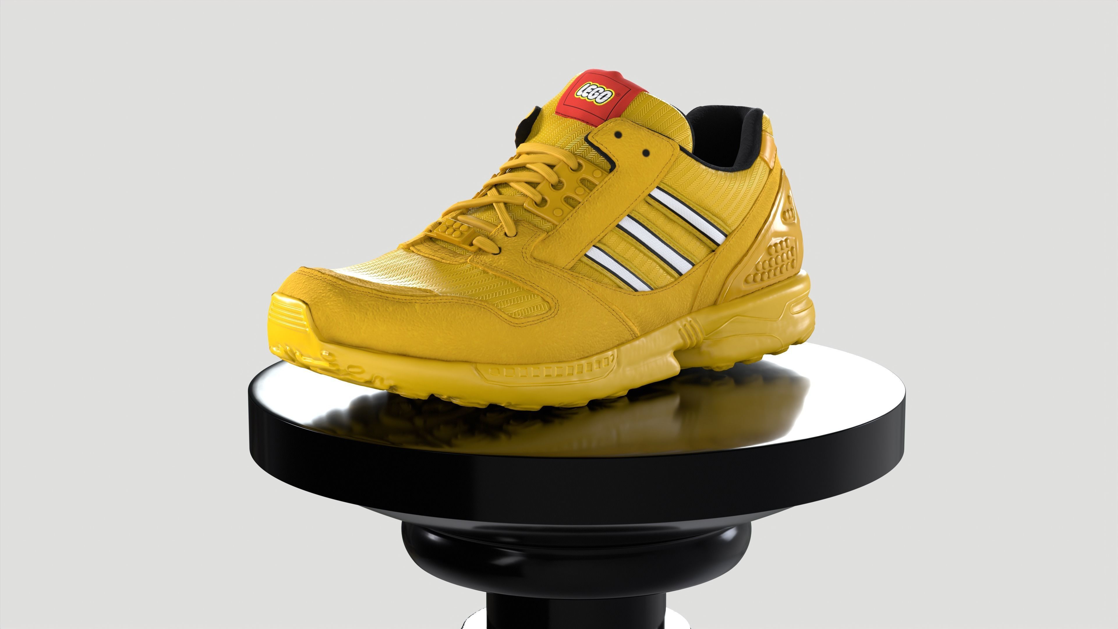 Adidas LEGO shoes 3D model | CGTrader