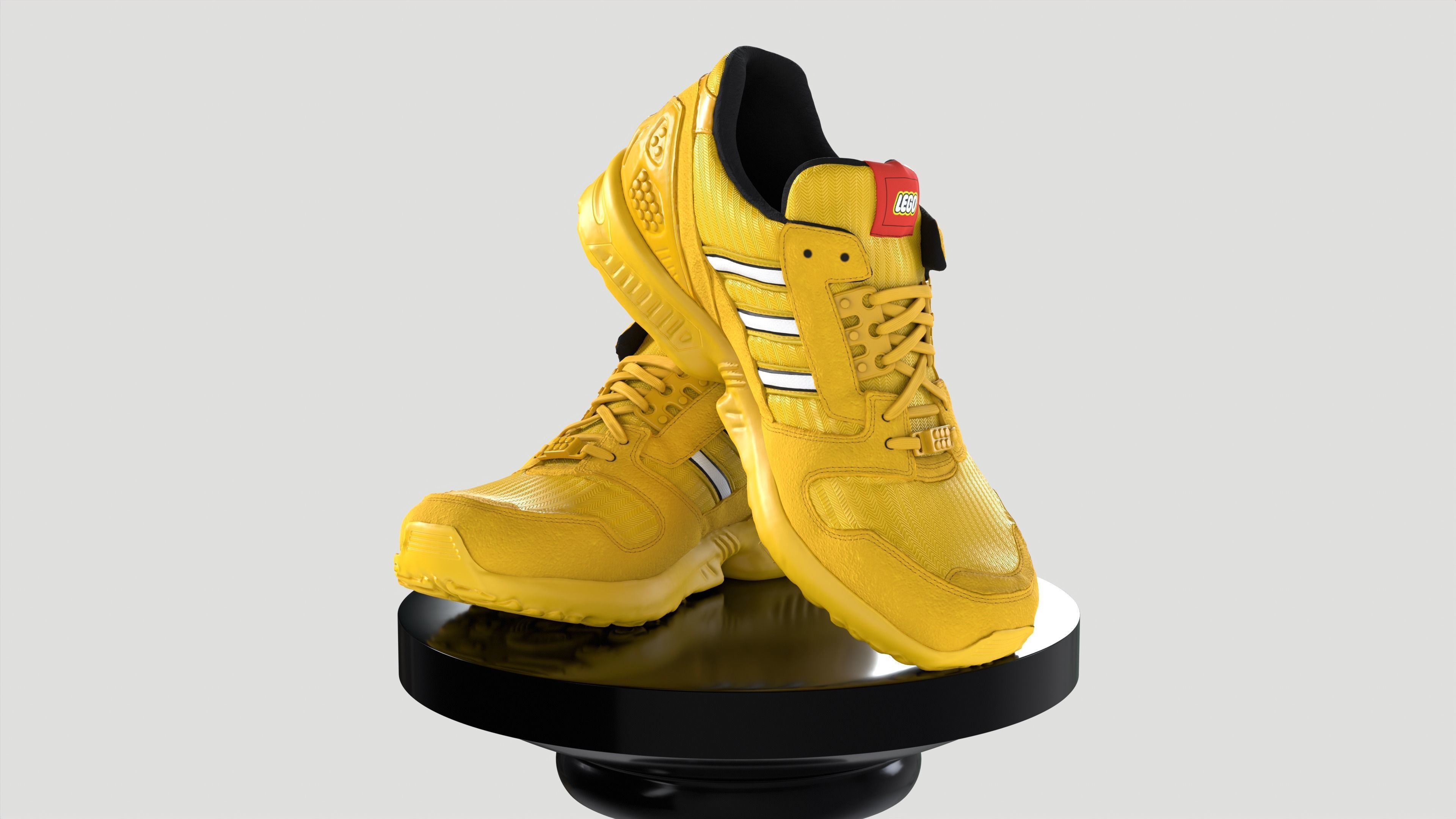 Adidas LEGO shoes 3D model | CGTrader