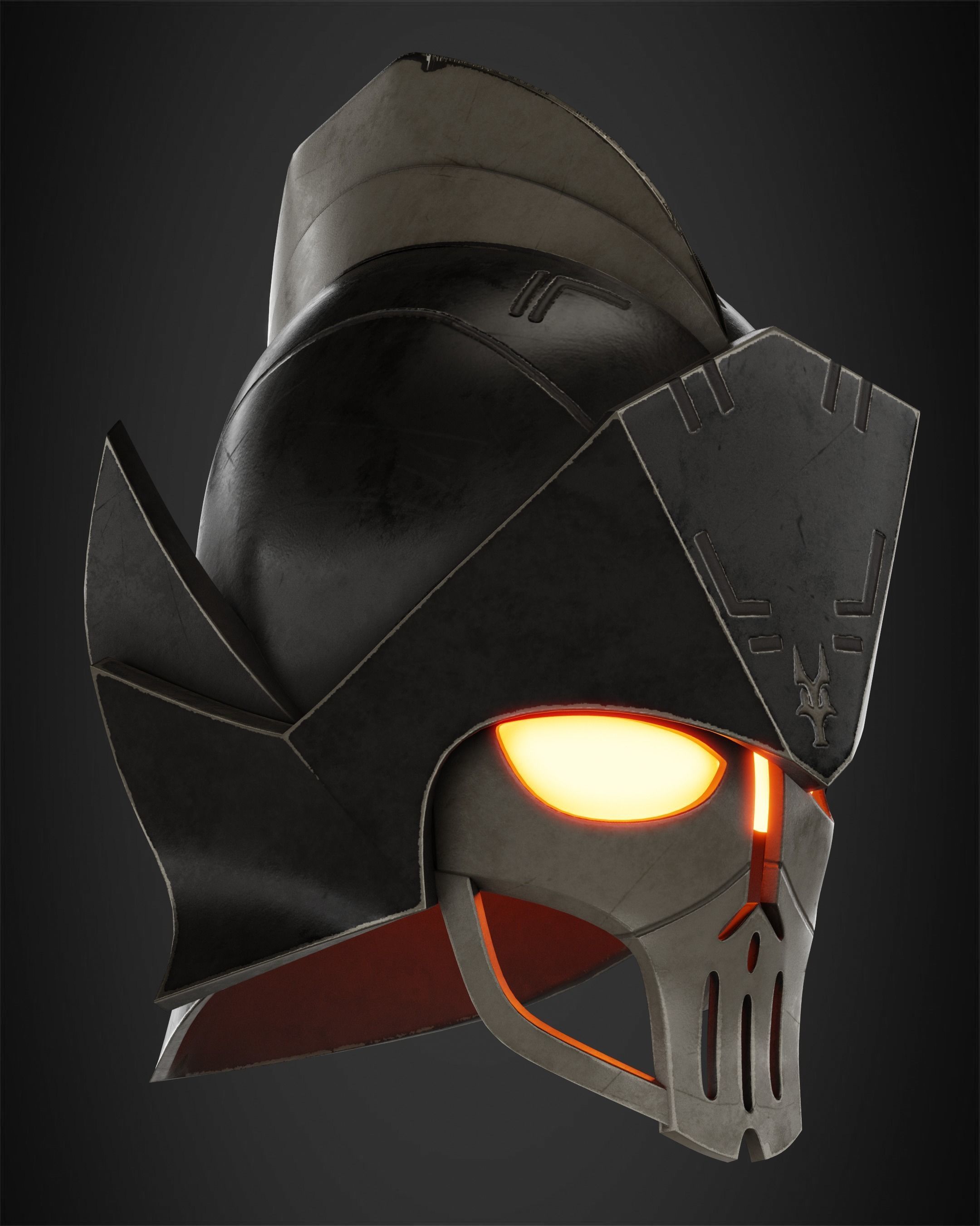 Star Wars Darth Bane Helmet for Cosplay 3D model 3D printable | CGTrader