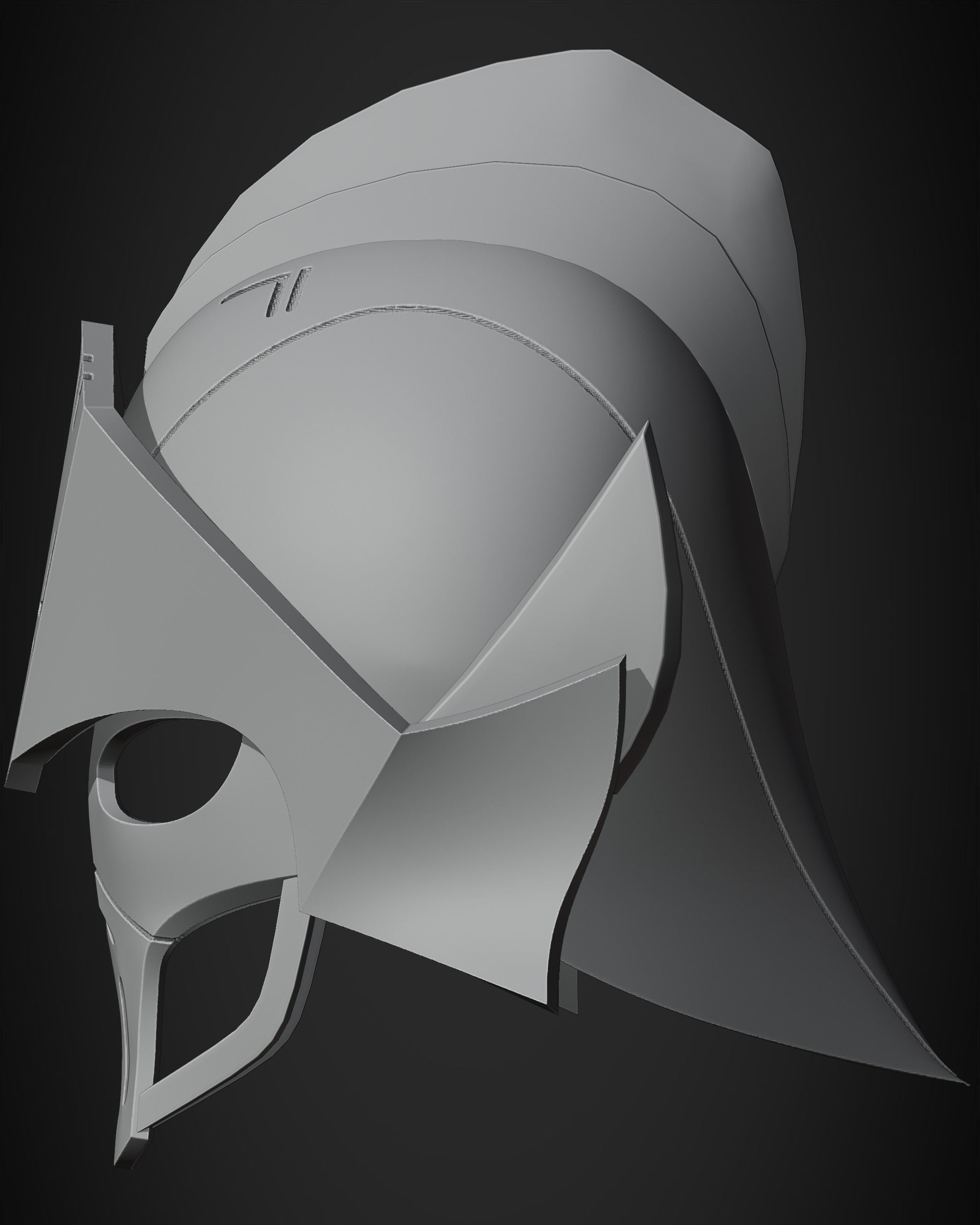 Star Wars Darth Bane Helmet for Cosplay 3D model 3D printable | CGTrader