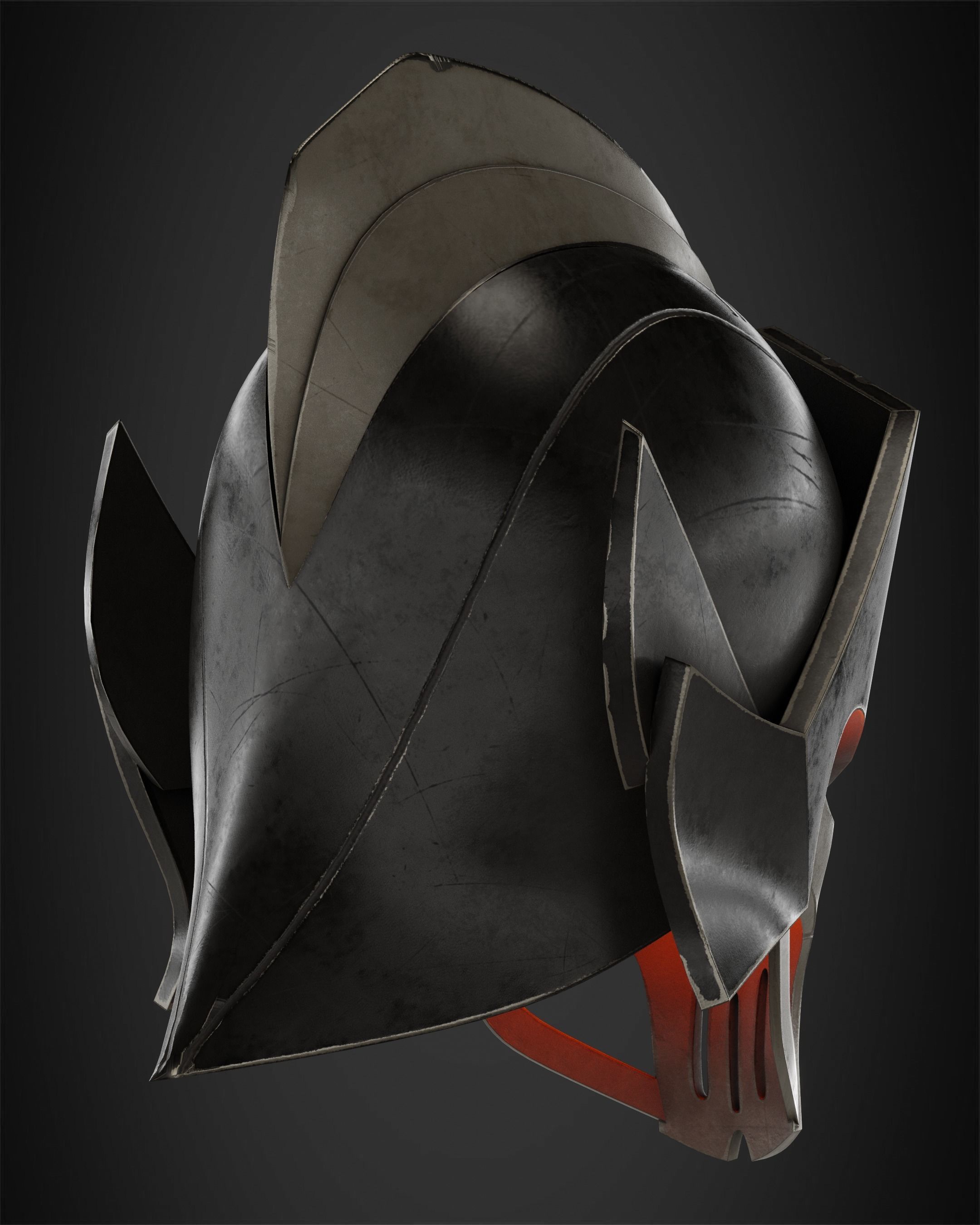 Star Wars Darth Bane Helmet for Cosplay 3D model 3D printable | CGTrader