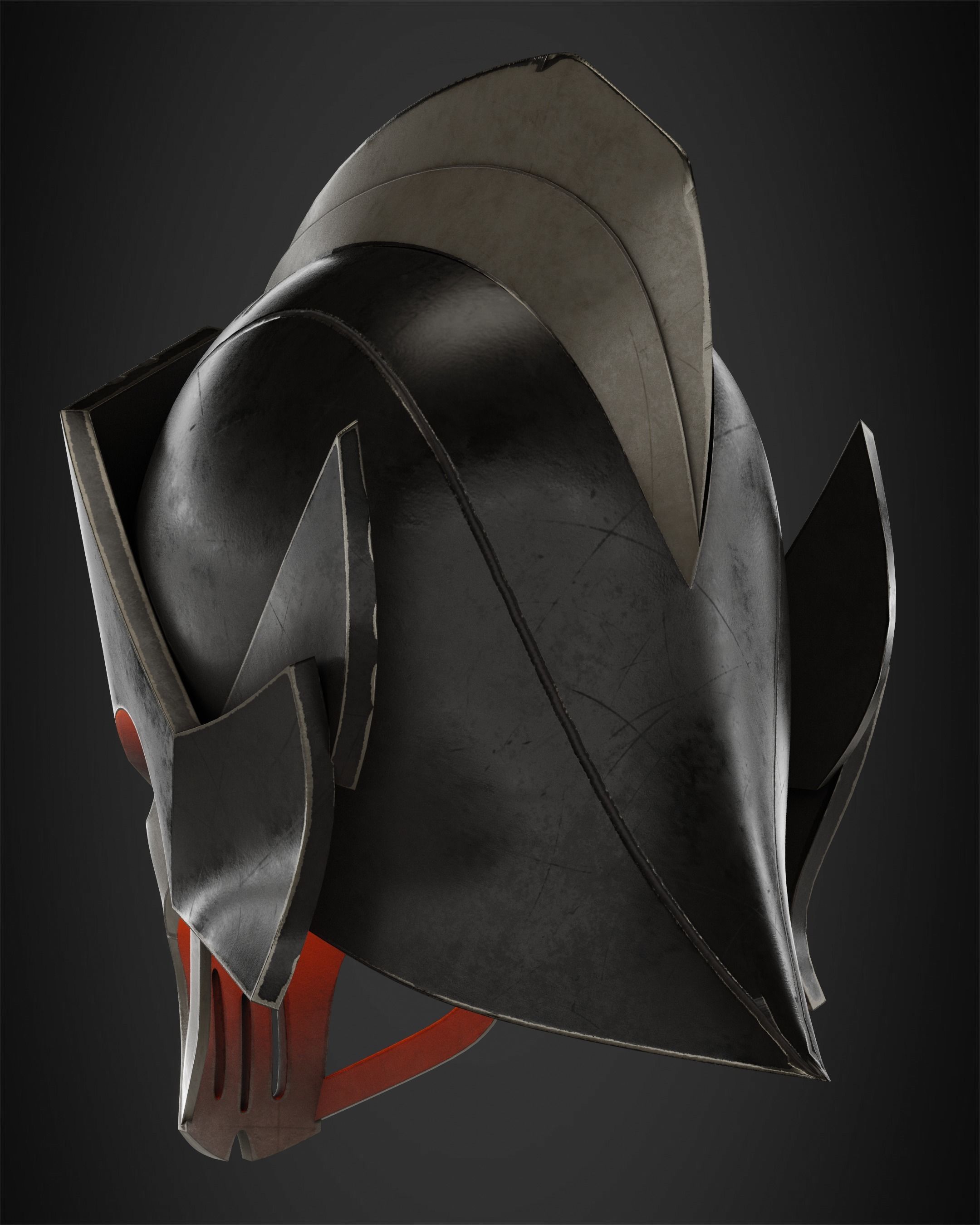 Star Wars Darth Bane Helmet for Cosplay 3D model 3D printable | CGTrader
