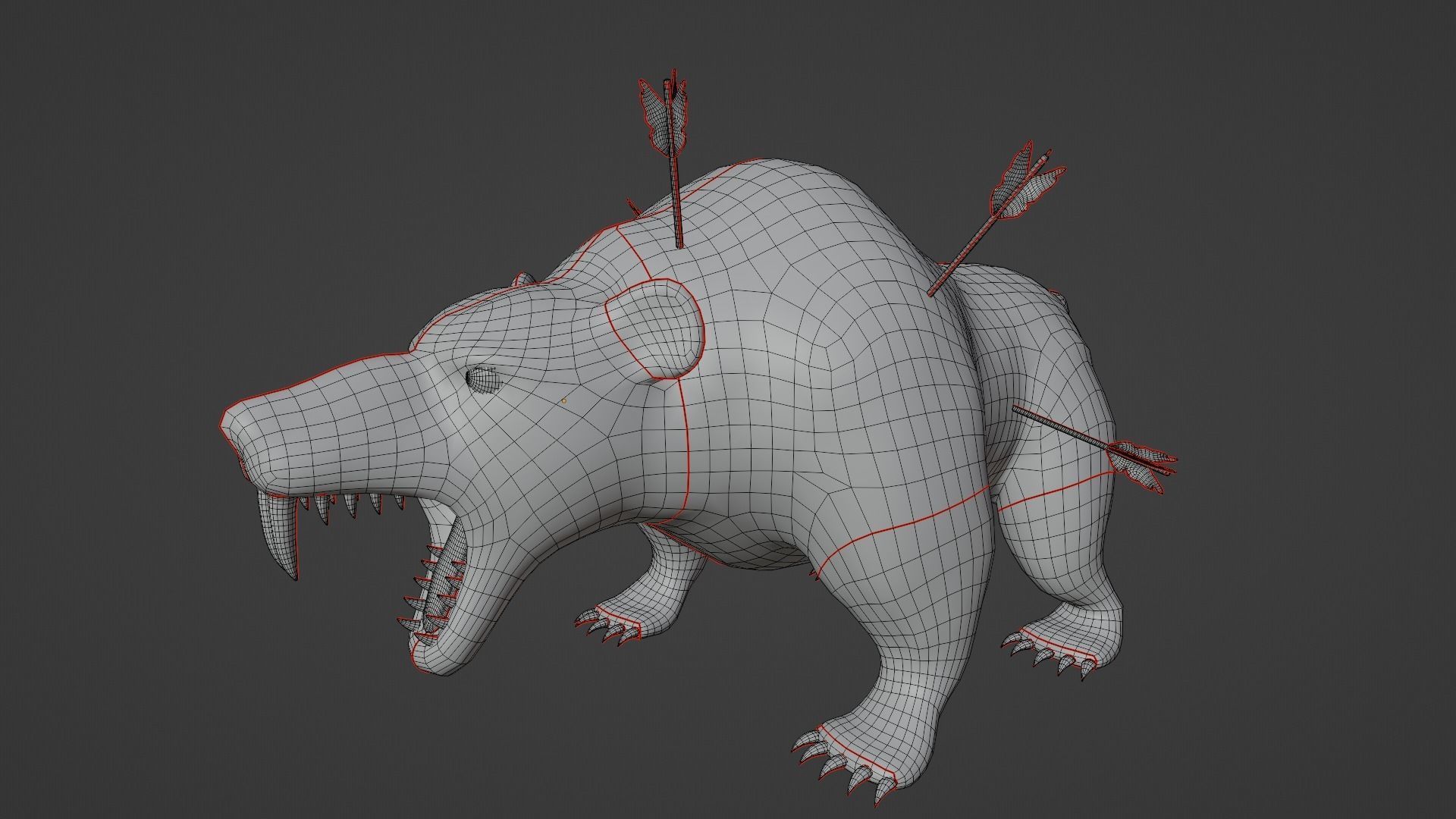 3D model Bear 3D Model VR / AR / low-poly | CGTrader