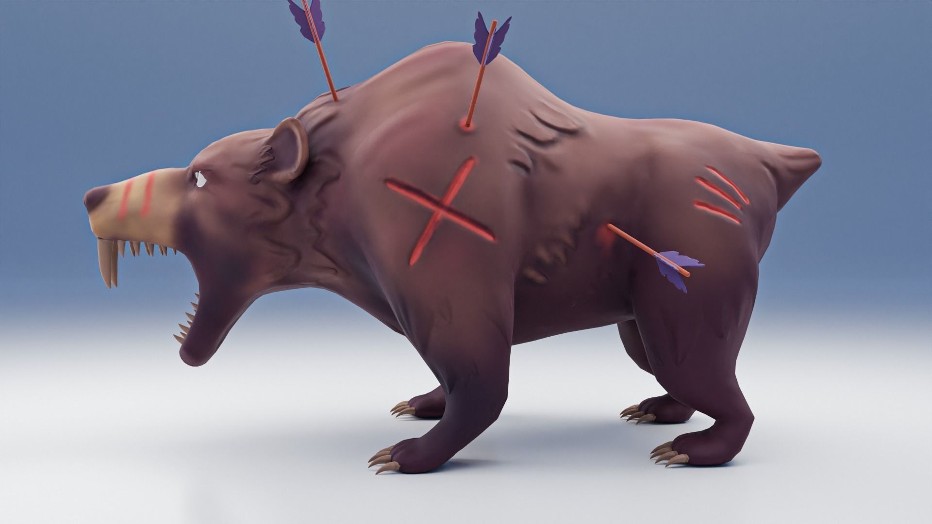 3D model Bear 3D Model VR / AR / low-poly | CGTrader