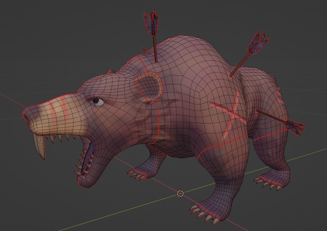 3D model Bear 3D Model VR / AR / low-poly | CGTrader