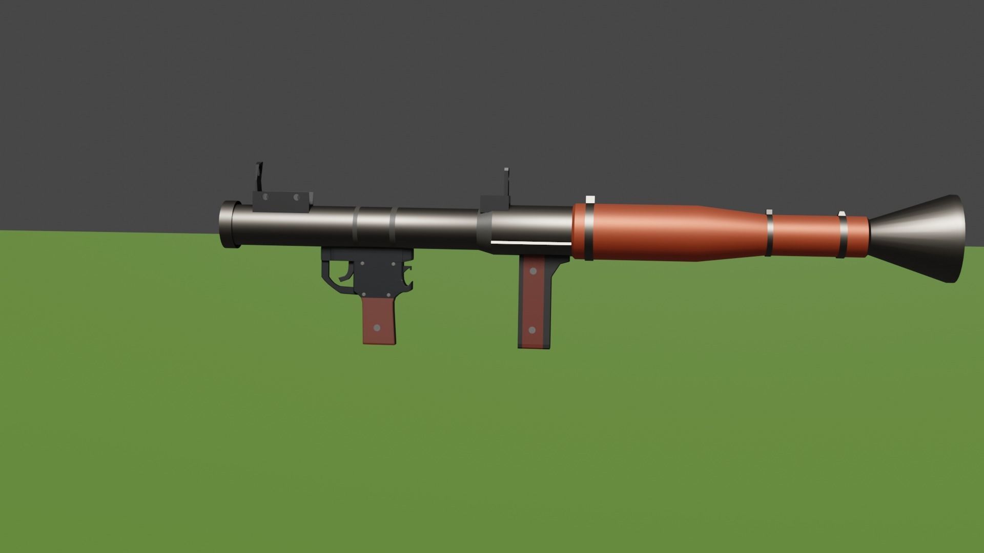 RPG-7 Low Poly 3D Model free VR / AR / low-poly 3D model | CGTrader