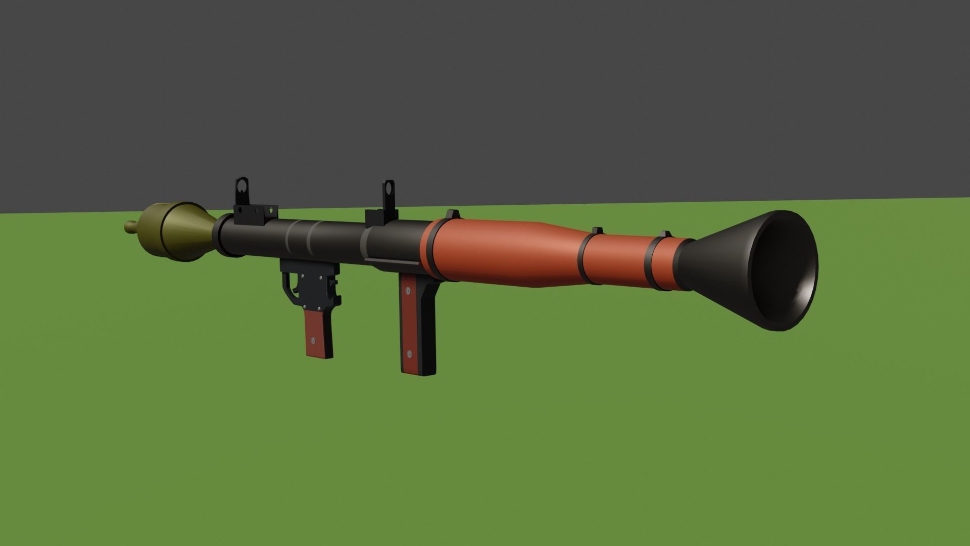 RPG-7 Low Poly 3D Model free VR / AR / low-poly 3D model | CGTrader