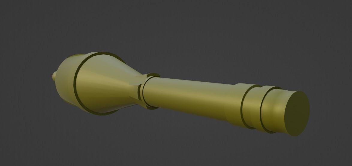 RPG-7 Low Poly 3D Model free VR / AR / low-poly 3D model | CGTrader