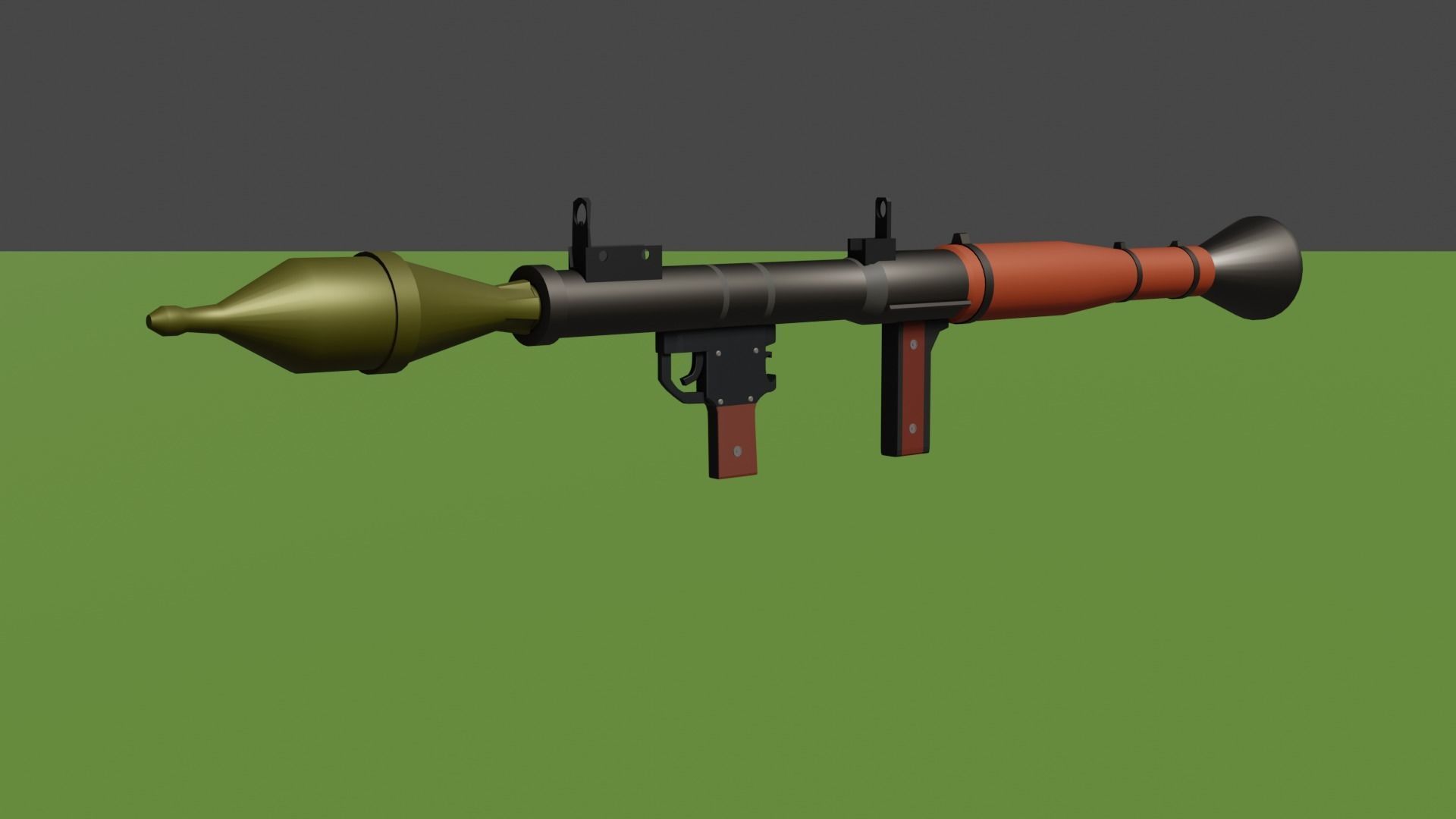 RPG-7 Low Poly 3D Model free VR / AR / low-poly 3D model | CGTrader