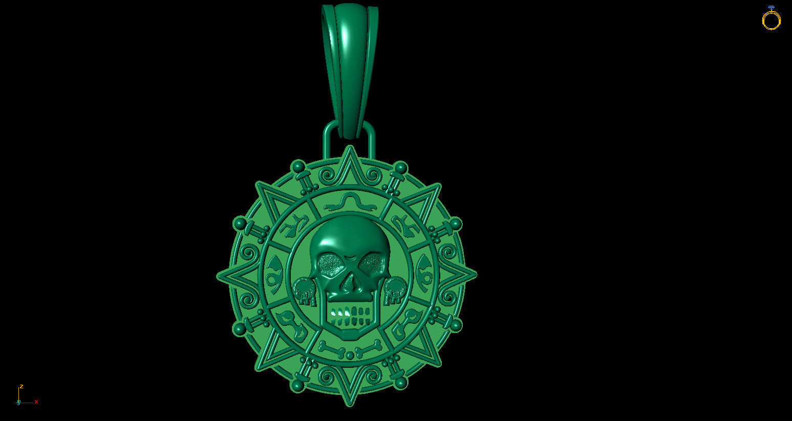 Pirates of the Caribean Coin 3D model | CGTrader