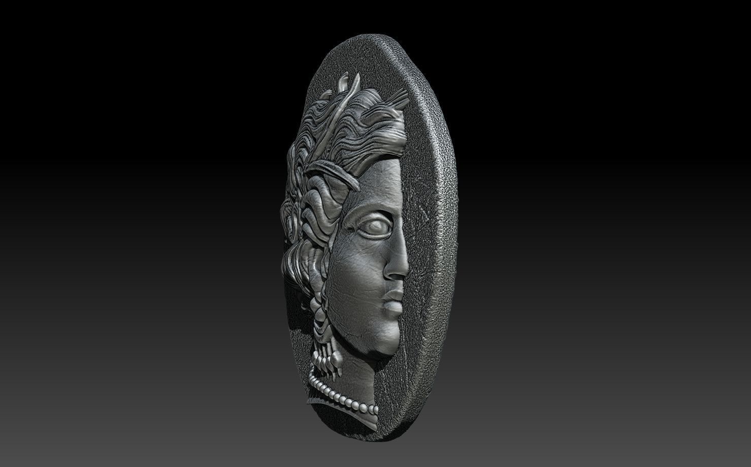 DEMETER COIN 3D model 3D printable | CGTrader