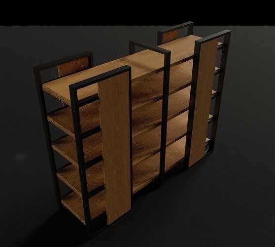 SHELF free 3D model | CGTrader
