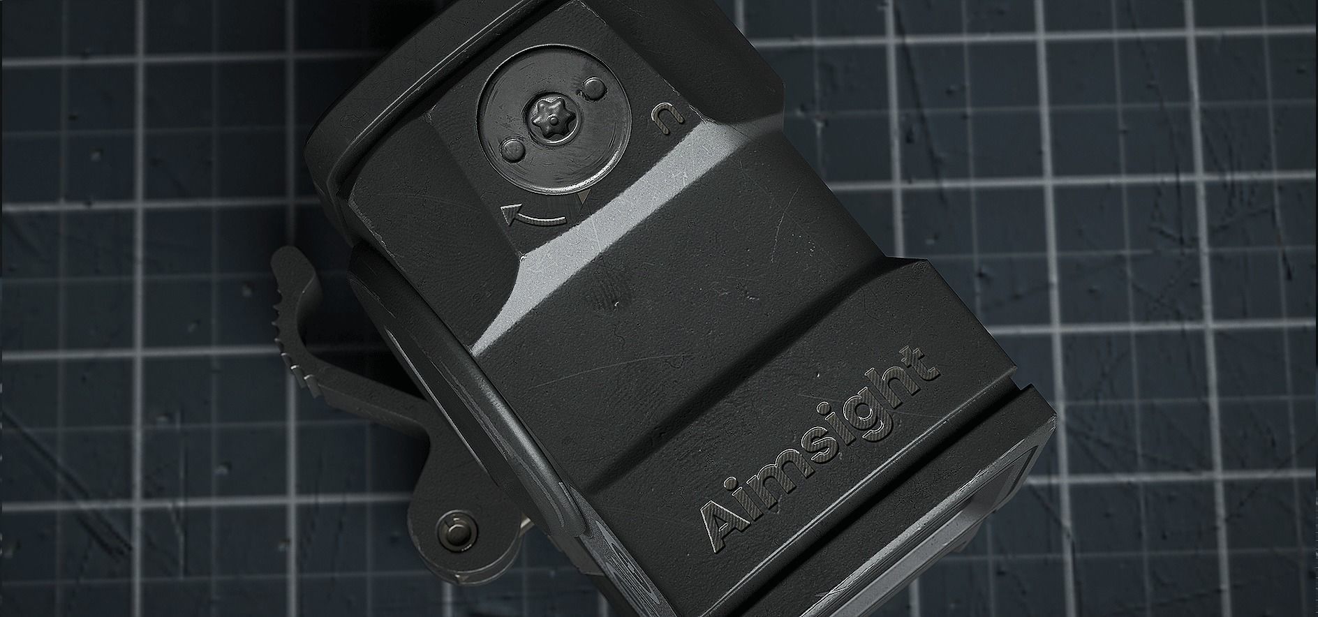 3D model Aimpoint ACRO Default - Replica GameReady VR / AR / low-poly ...