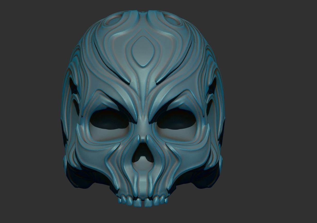 Call skull 3D model 3D printable | CGTrader