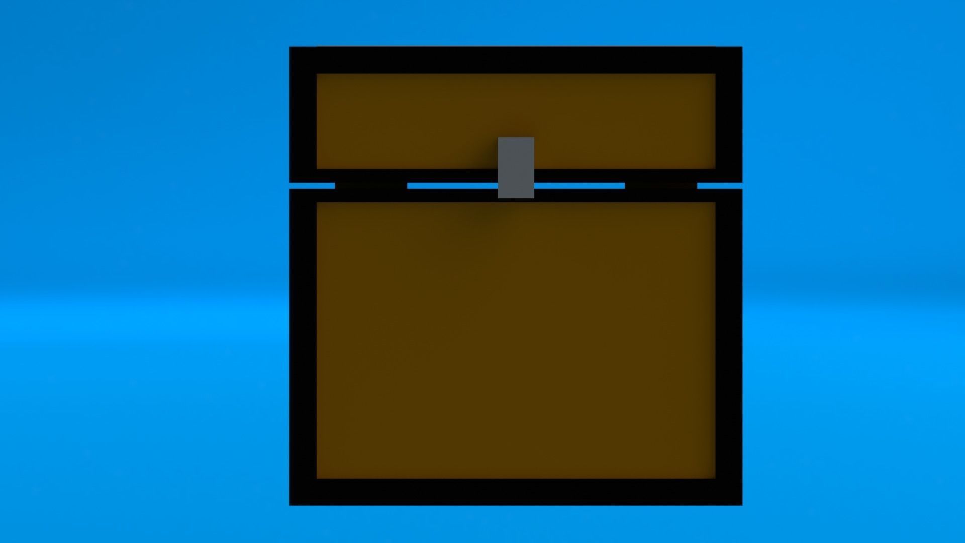 Minecraft Chest 3D model 3D printable | CGTrader