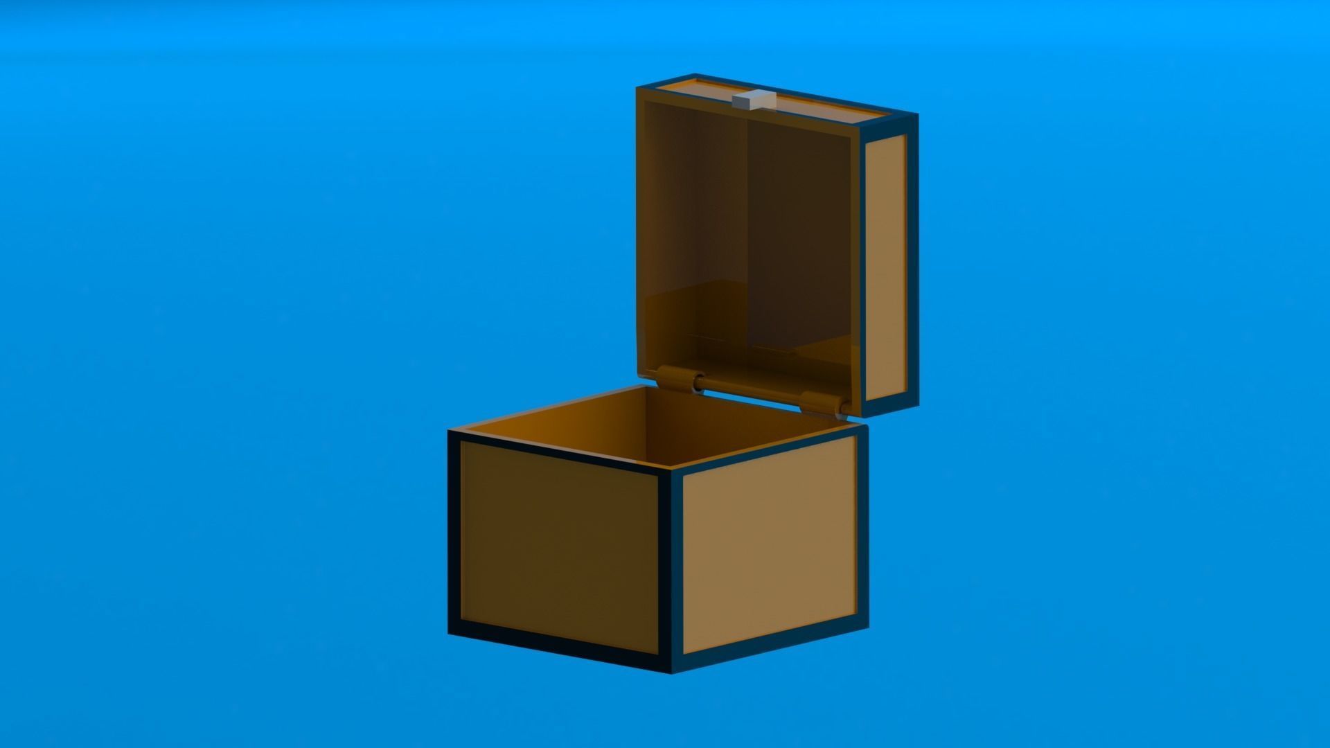 Minecraft Chest 3D model 3D printable | CGTrader