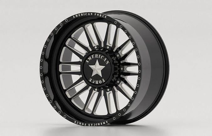 American Force Vibrant Rims 3D model | CGTrader
