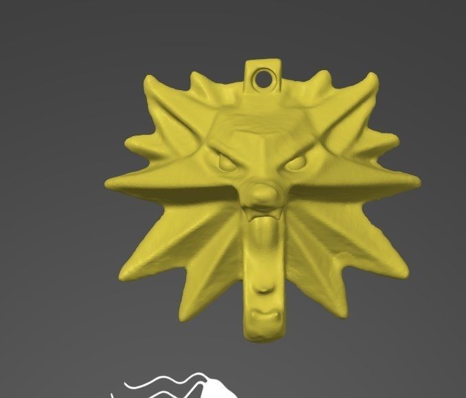 witcher medalion 3D model 3D printable | CGTrader