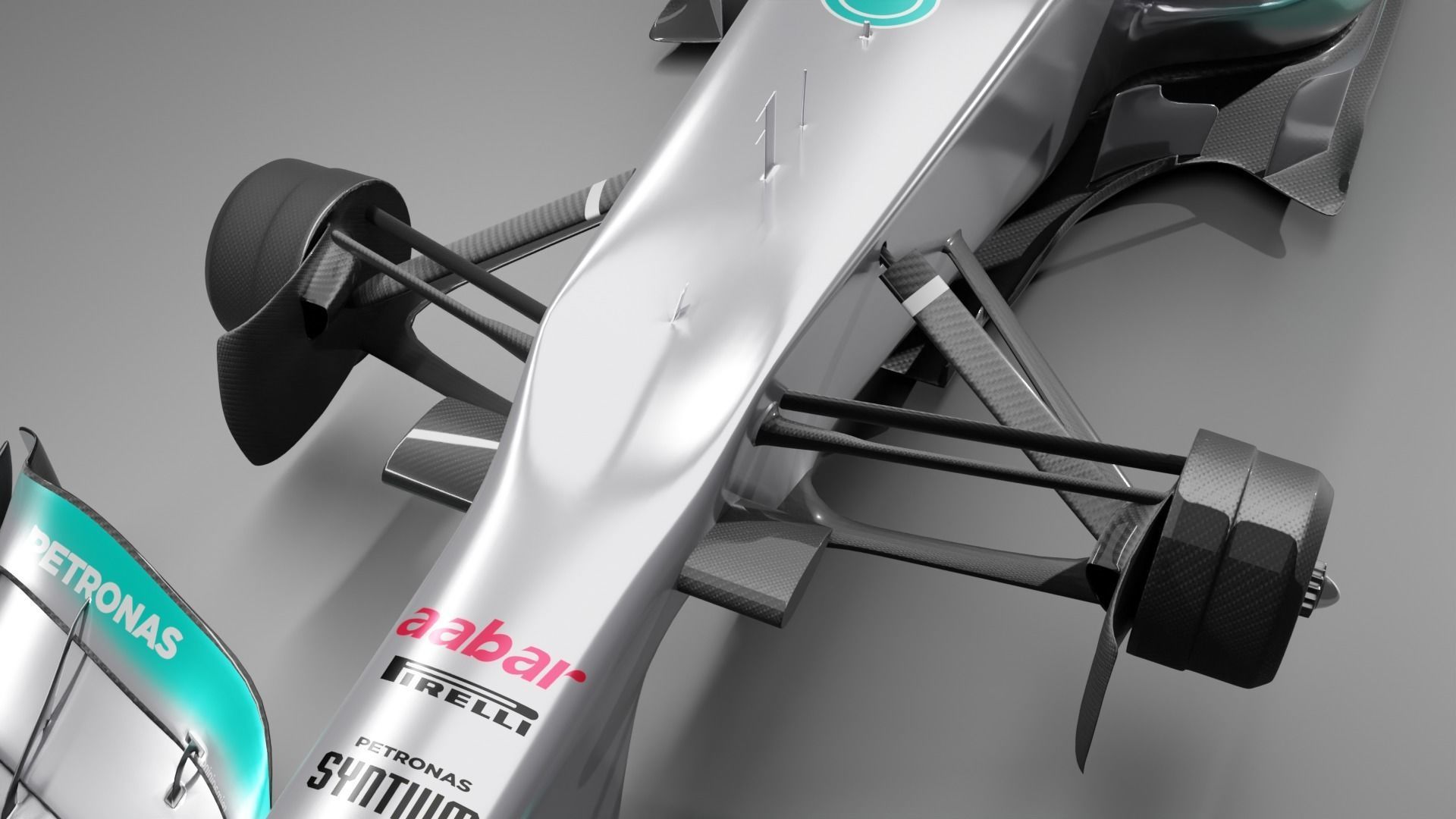 Mercedes F1 W03 2012 3D model | CGTrader