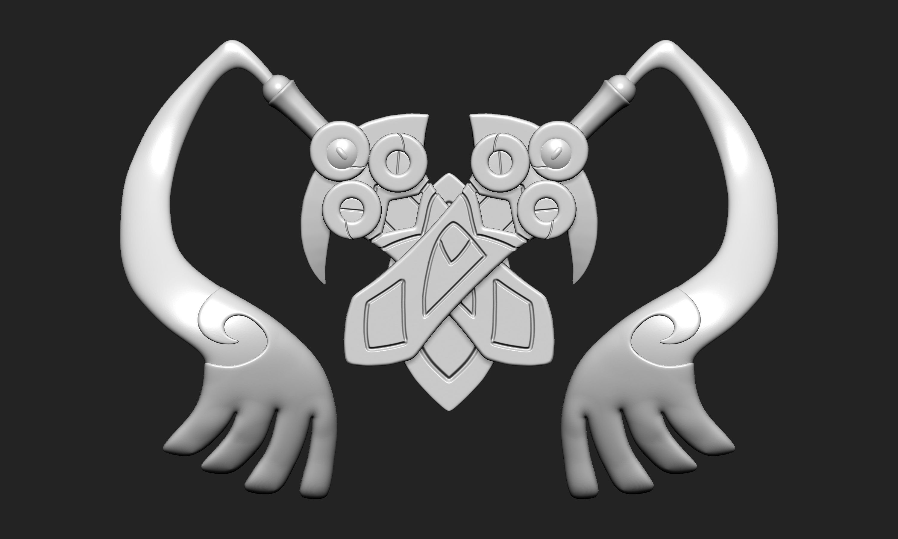 Pokemon - Doublade with 2 poses 3D model 3D printable | CGTrader