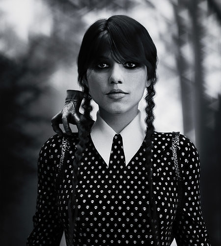 Wednesday Addams 3D model rigged | CGTrader