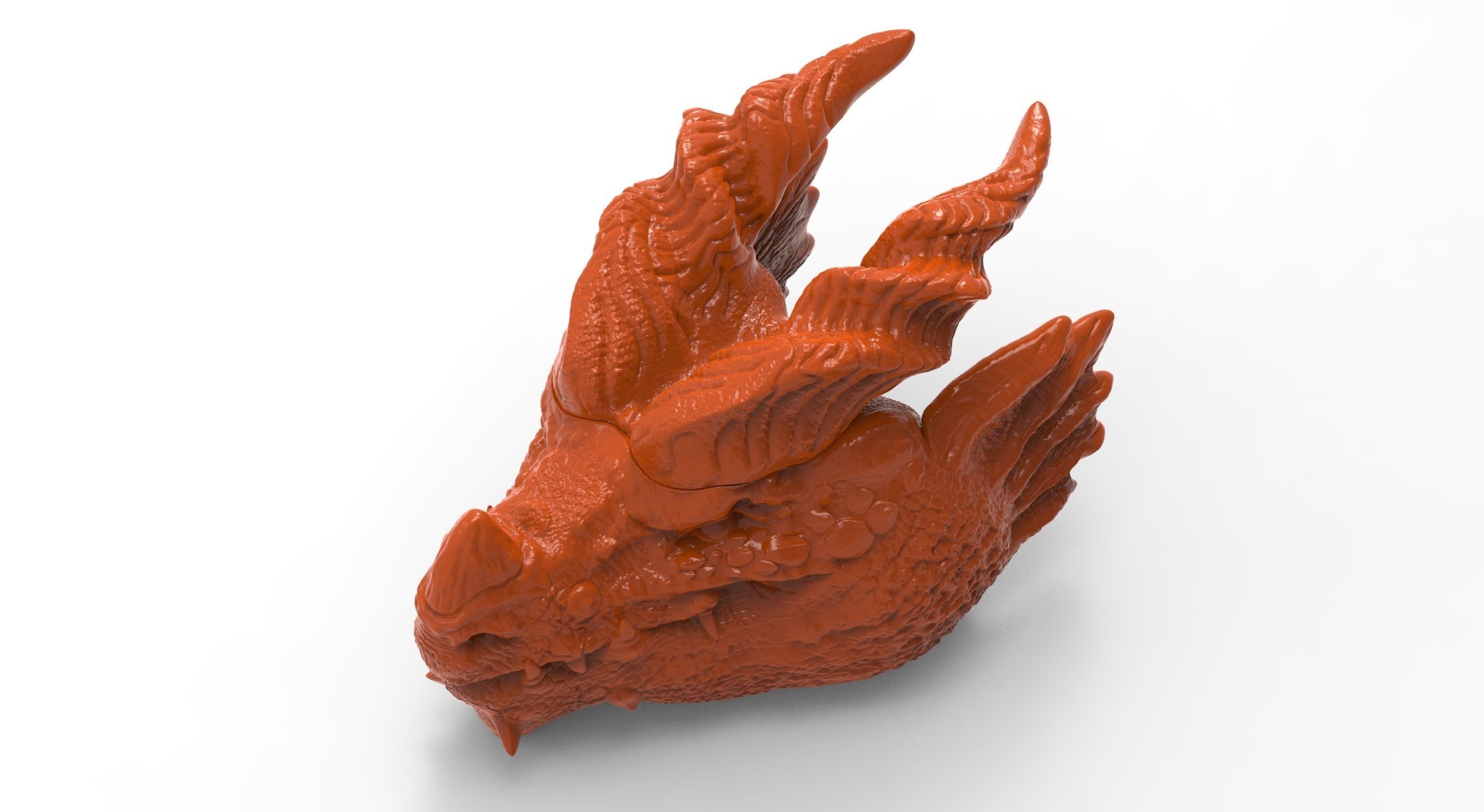 Not Themberchaud Dragon Popcorn Box Dungeons Dragons Dice Box 3D model ...