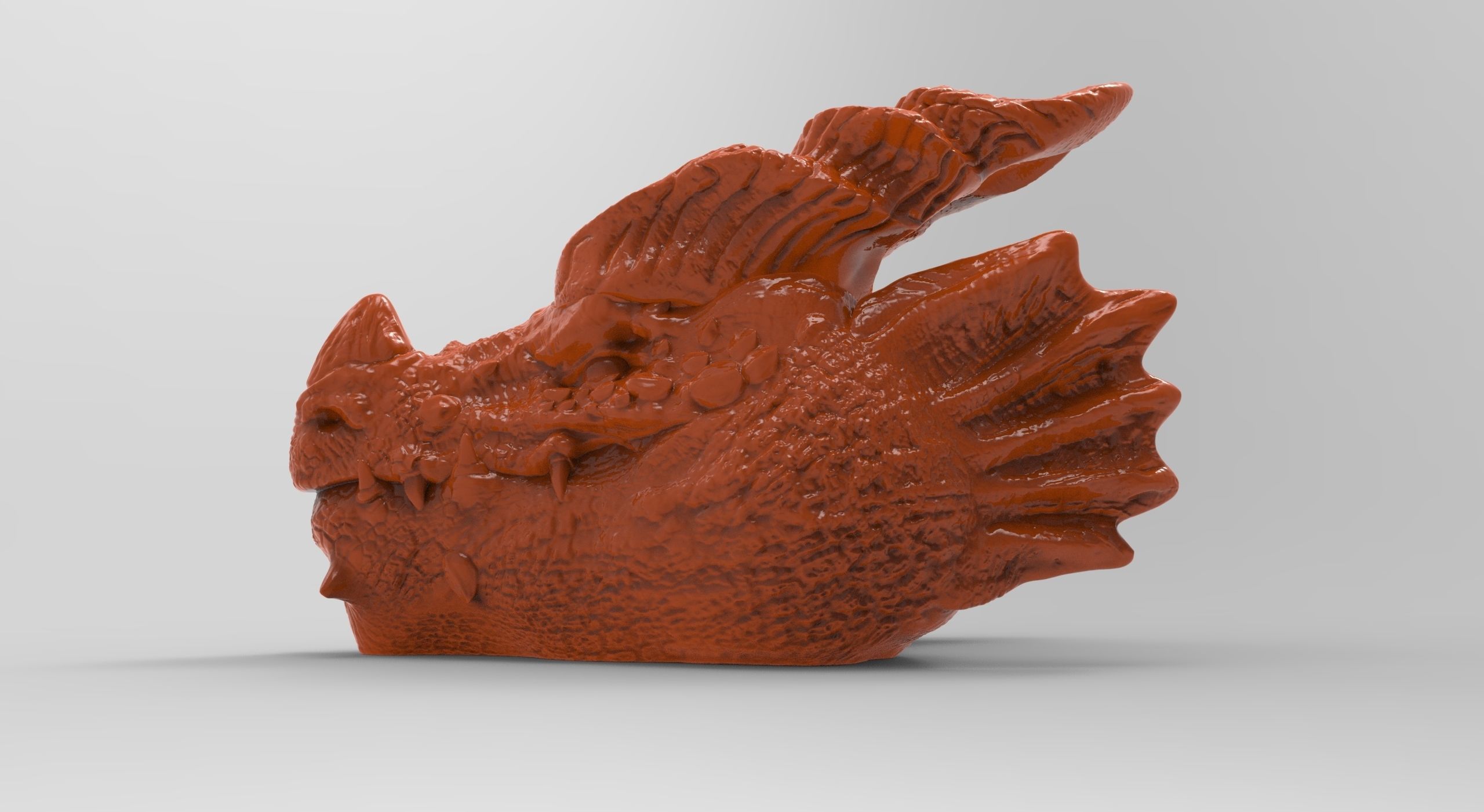 Not Themberchaud Dragon Popcorn Box Dungeons Dragons Dice Box 3D model ...