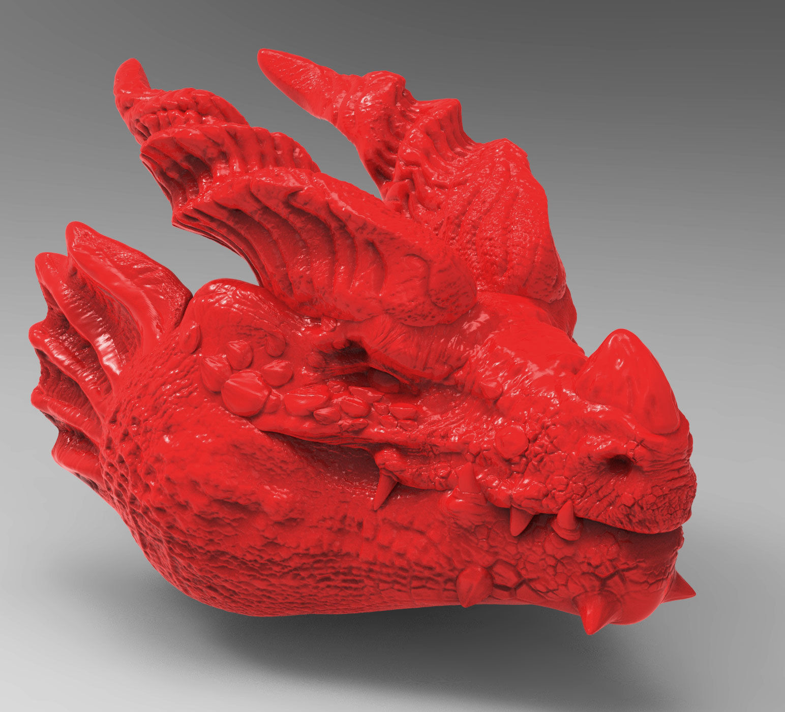 Not Themberchaud Dragon Popcorn Box Dungeons Dragons Dice Box 3D model ...