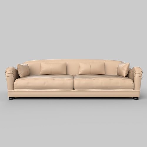 Realistic sofa 3D model | CGTrader