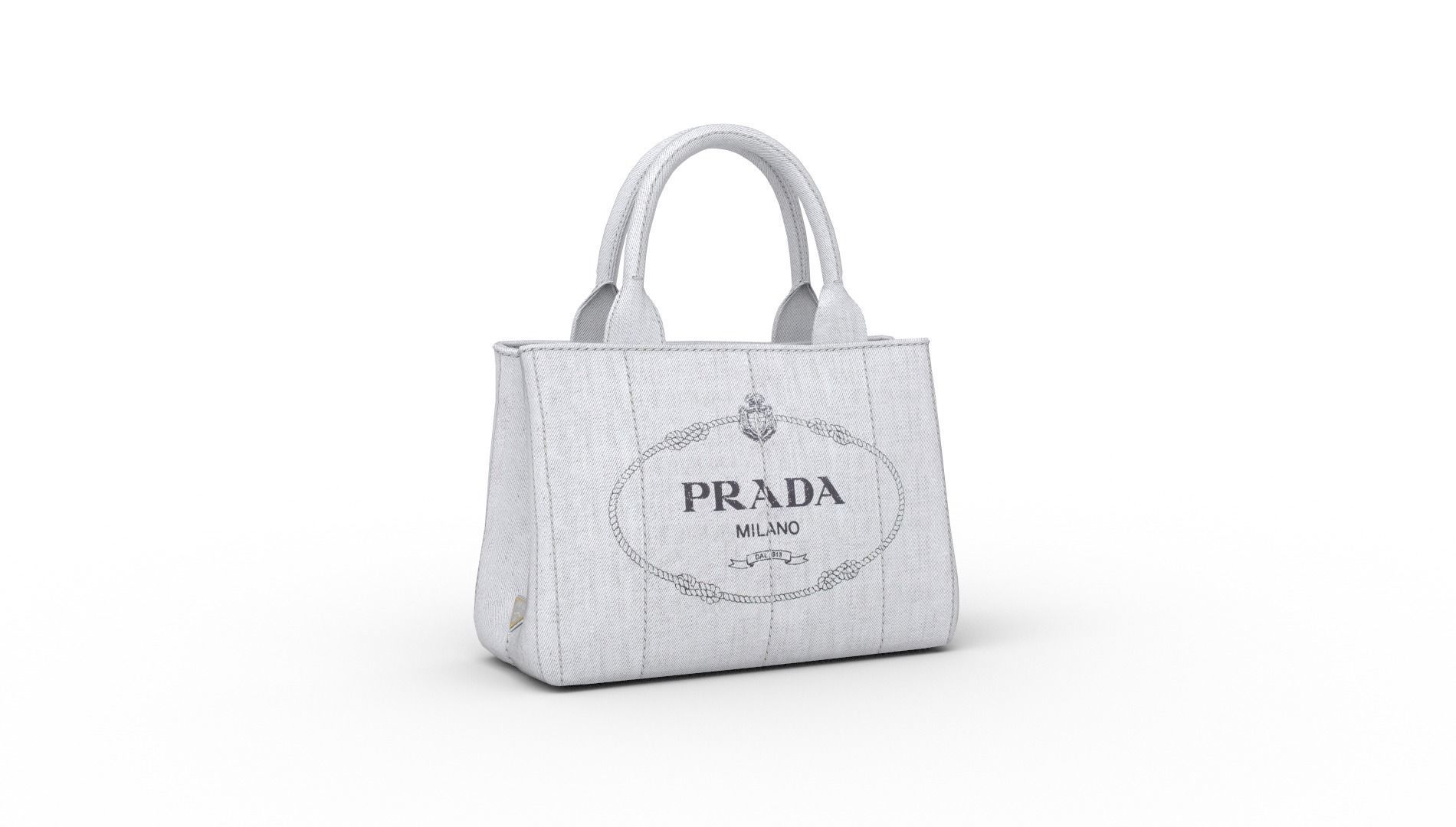 3D model handbag- Prada VR / AR / low-poly | CGTrader