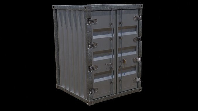 Small Container 3D model | CGTrader
