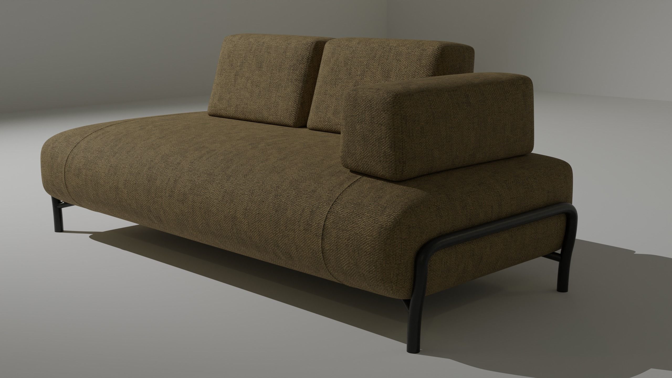 Divano Minimal 3D model animated | CGTrader