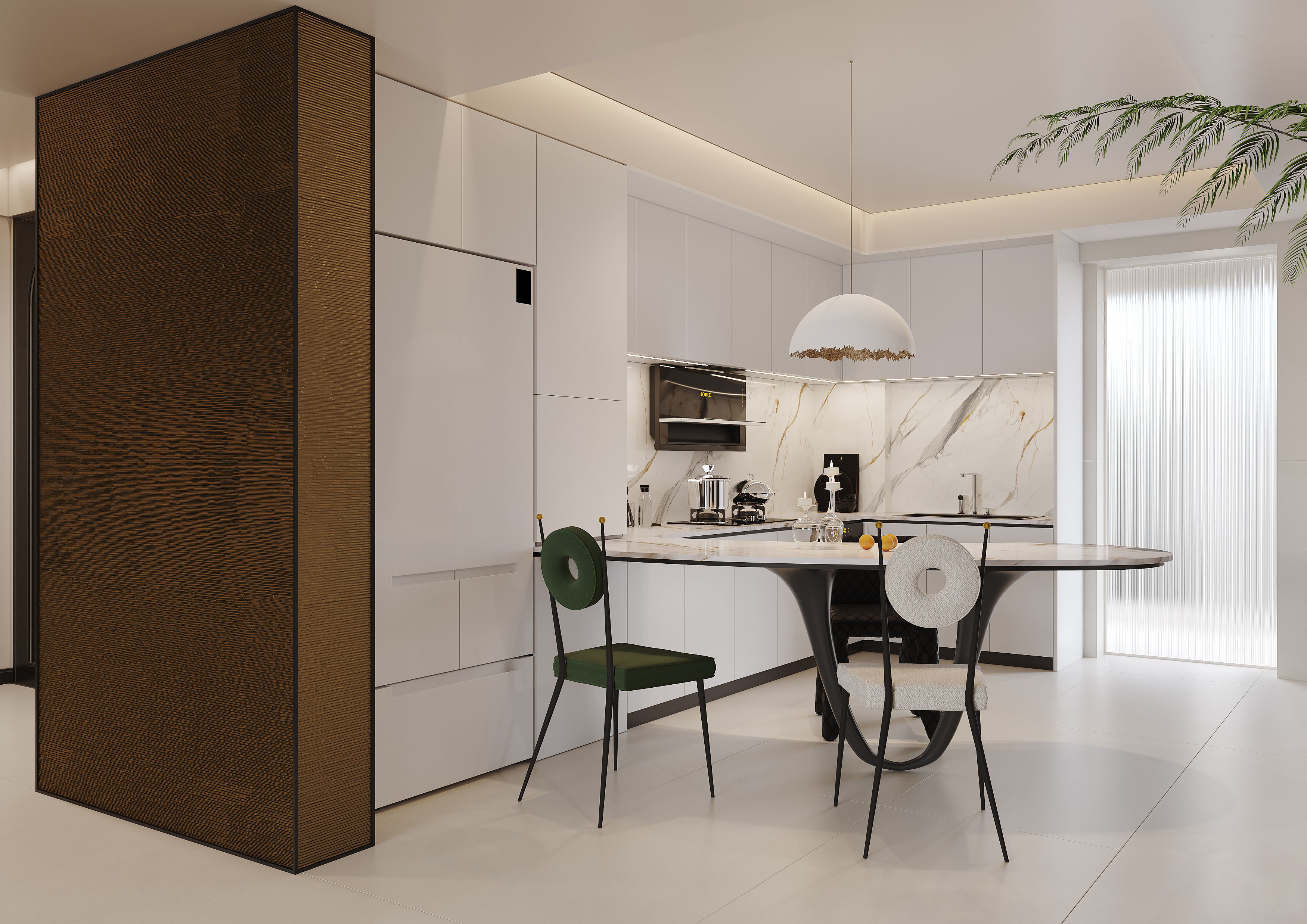 3D model of interior design for French style apartments 3D model | CGTrader