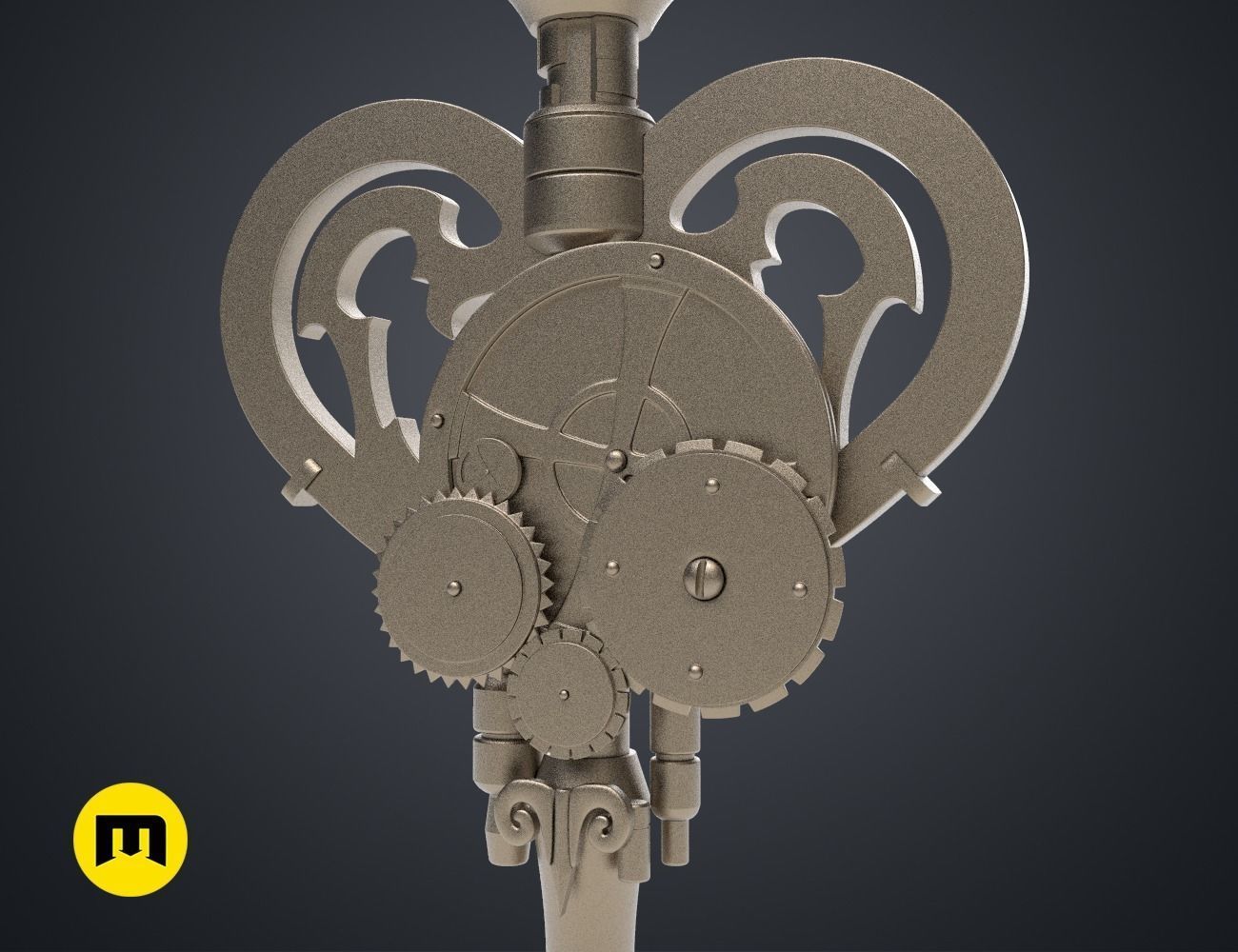 B2 Staff - Nier Automata 3D model 3D printable | CGTrader