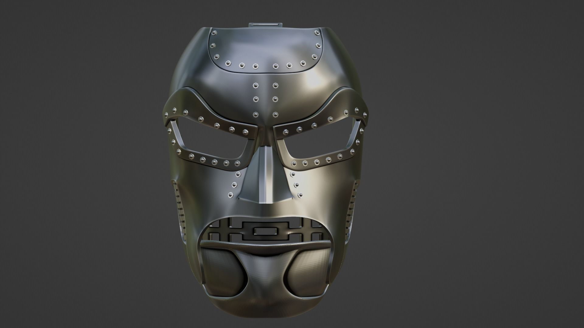 Dr Doom Mask - For 3D printing 3D model 3D printable | CGTrader