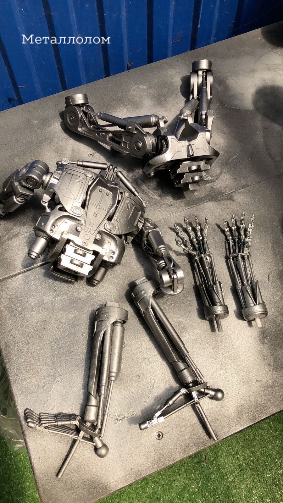 Terminator T-800 Endoskeleton Rekvizit T1 V2 3D model 3D printable ...