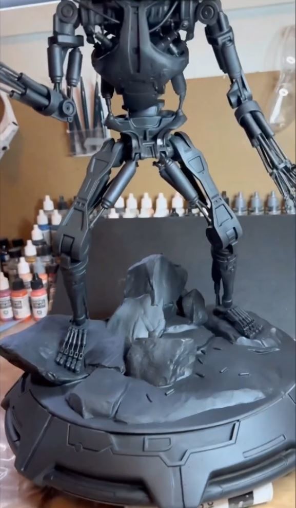 Terminator T-800 Endoskeleton Rekvizit T1 V2 3D model 3D printable ...
