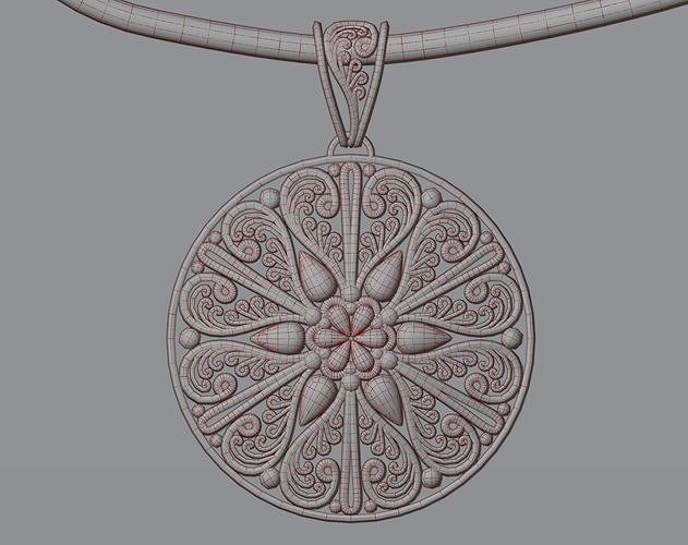 Pendant 3D model | CGTrader