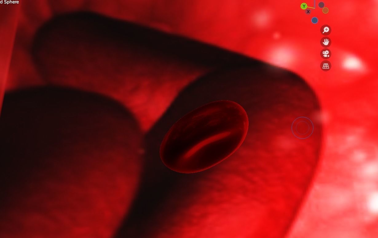 Red Blood Cell 3D model 3D printable | CGTrader