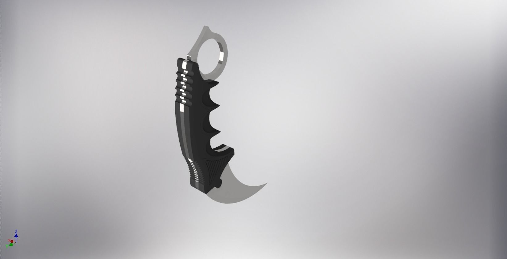 Karambit 3D model 3D printable | CGTrader