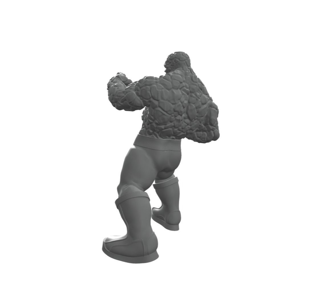The Thingh Fantastic Four - pose judo 3D model 3D printable | CGTrader
