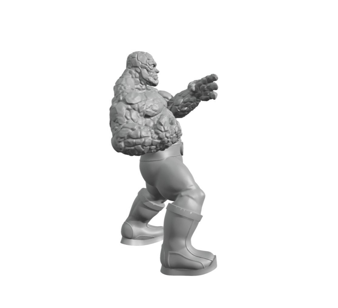 The Thingh Fantastic Four - pose judo 3D model 3D printable | CGTrader