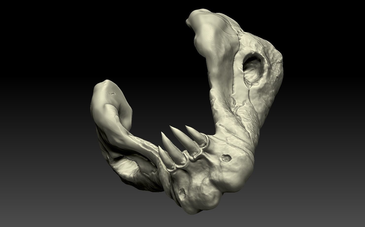 predator skull yautja prey 3D model 3D printable | CGTrader