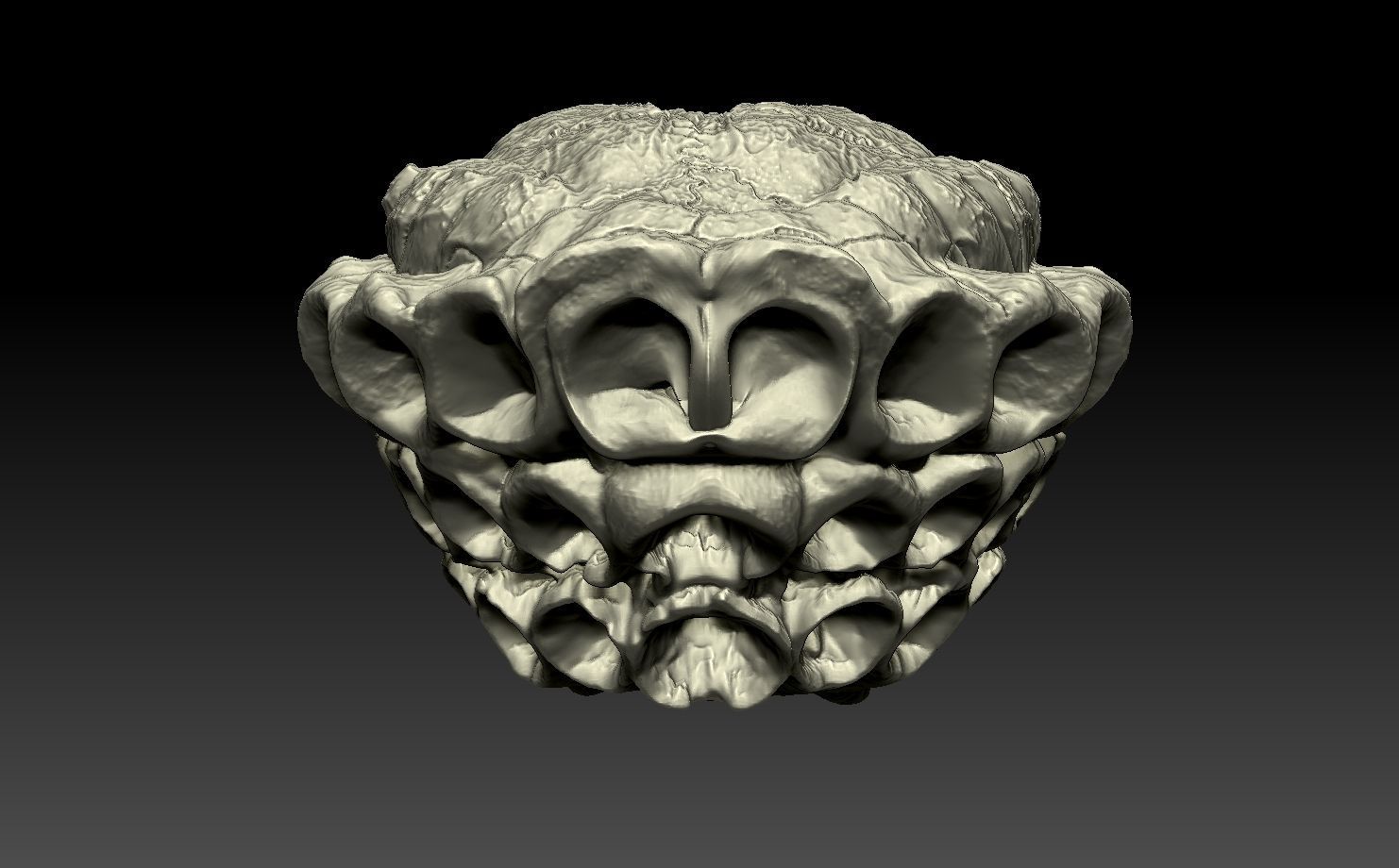 predator skull yautja prey 3D model 3D printable | CGTrader